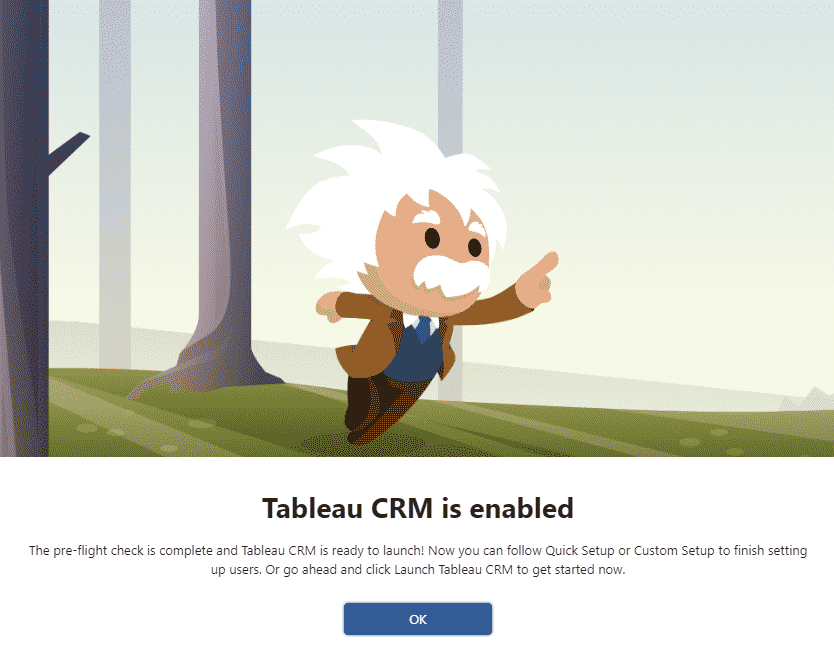 How to activate Einstein Analytics NKA Tableau CRM